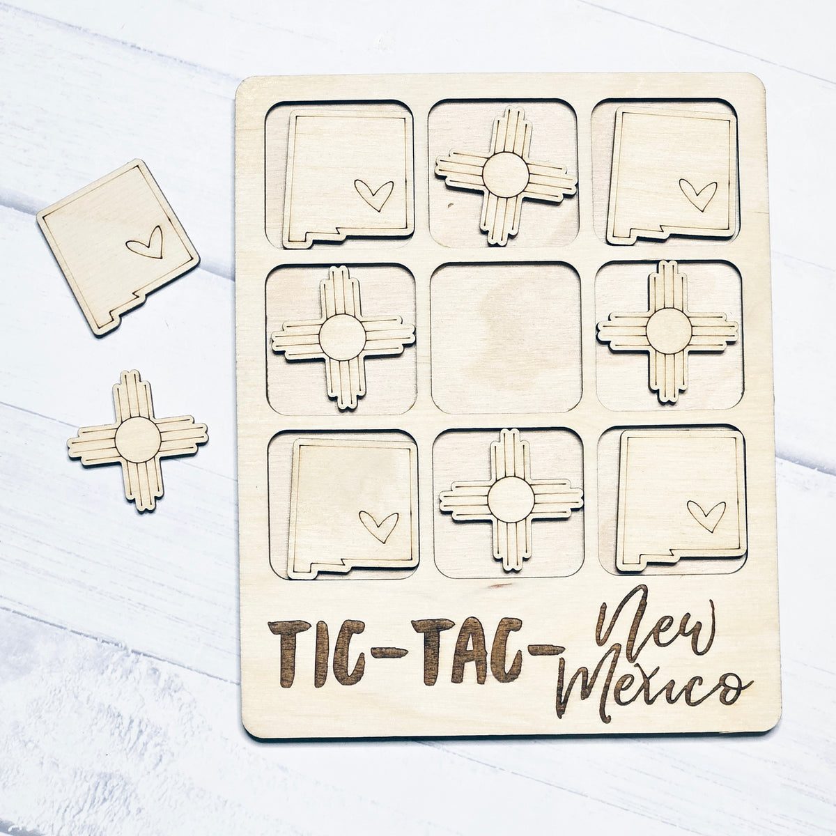 New Mexico Zia Tic-Tac-Toe Game – The Trendy Traveler