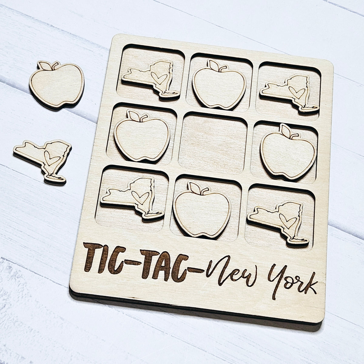 New York Big Apple Tic-Tac-Toe Game – The Trendy Traveler